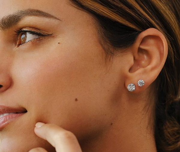 Diamond Earrings Studs – CMC Jewellery